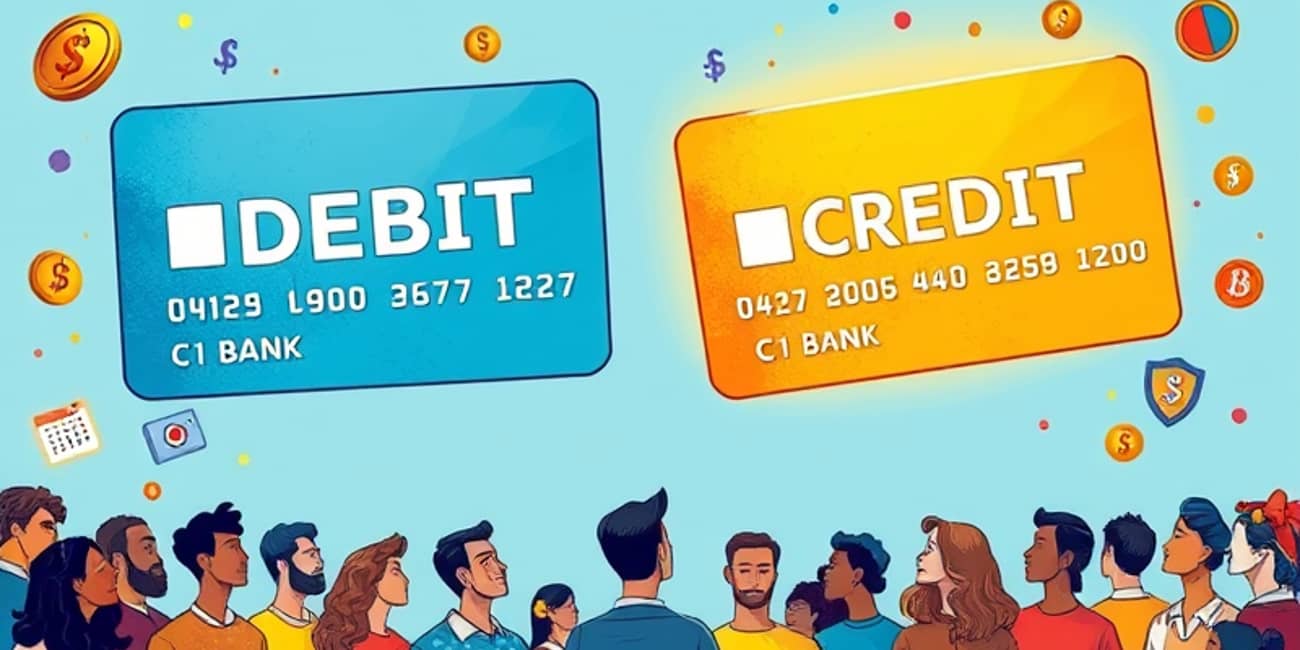 Tarjetas de Débito vs. Crédito: ¿Cuál Elegir?
